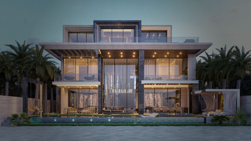 Villa Phantom: Project in Palm Jumeirah - B8 Architecture and Design Studio